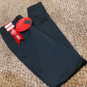 Maze Collection | Pants & Jumpsuits | Nwt Fleece Lined Leggings Black ...